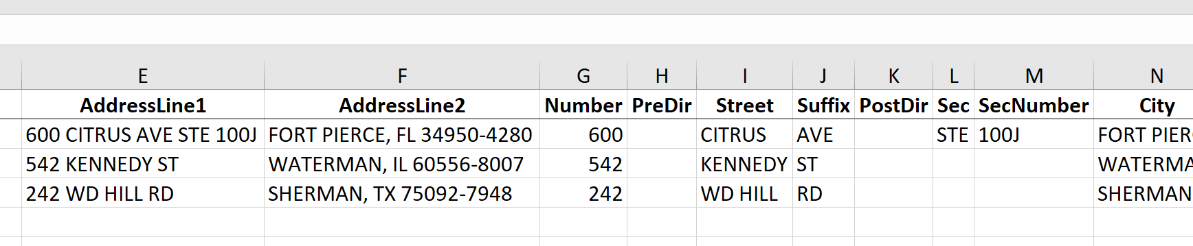 YAddress: Add-in for Excel